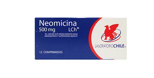 LCH NEOMICINA COMP 500 MG X 12 | ANTIBIOTICO