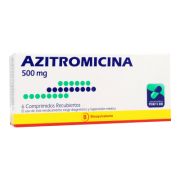 MINTLAB AZITROMICINA COM 500 MG X 6 | ANTIBIOTICO