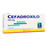 MILAB CEFADROXILO CAPS 500 MG X 8 | ANTIBIOTICO