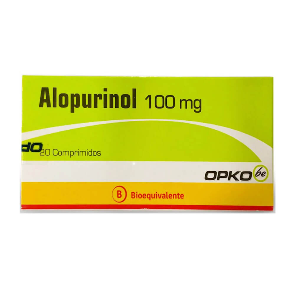 OPKO ALOPURINOL COMP 100 MG X 20 | ANTIGOTA