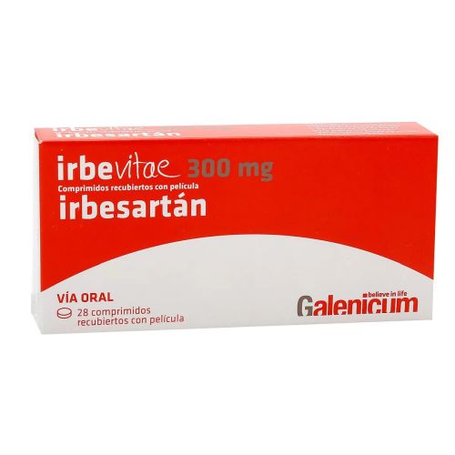 GALENICUM IRBEVITAE COM 300 MG X 28 (IRBESARTAN) | ANTIHIPERTENSIVO