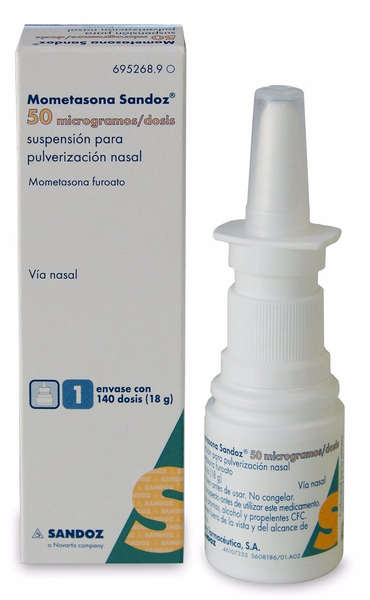 PHARMATECH MOMETASONA SPY NAS 50 MCG X 140 DSS | CORTICOIDE SPRAY NASAL