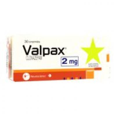 ABBOTT VALPAX COM 2 MG X 30 (CLONAZEPAM) | ANSIOLITICO